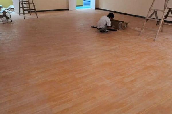 How to install PVC Roll Flooring - Vinyl floor-PP Interlock floor ...